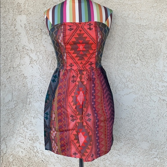 Arizona Jean Company | Dresses | Arizona Jean Co Aztec Print Strapless ...